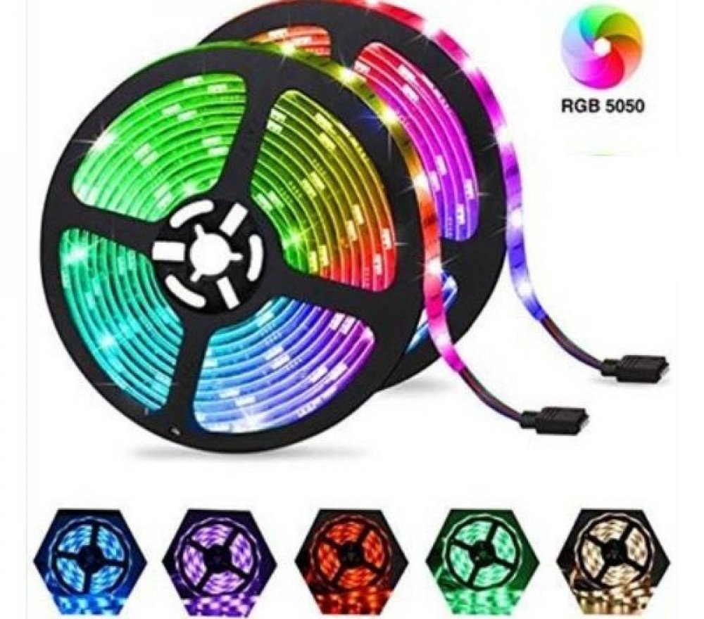 RGB LED traka 10m 5050 sa daljinskim i kontrolerom Prodaja